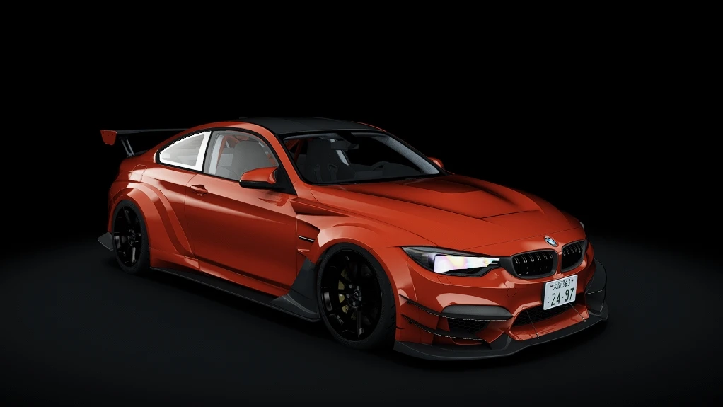 BMW M4 crash.Sp Varis Widebody v1.1 - Assetto Corsa