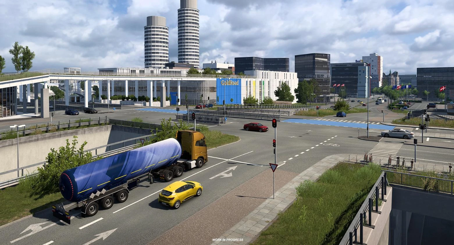 Scandinavia Refresh DLC - new experience in Copenhagen ETS2 - ETS 2