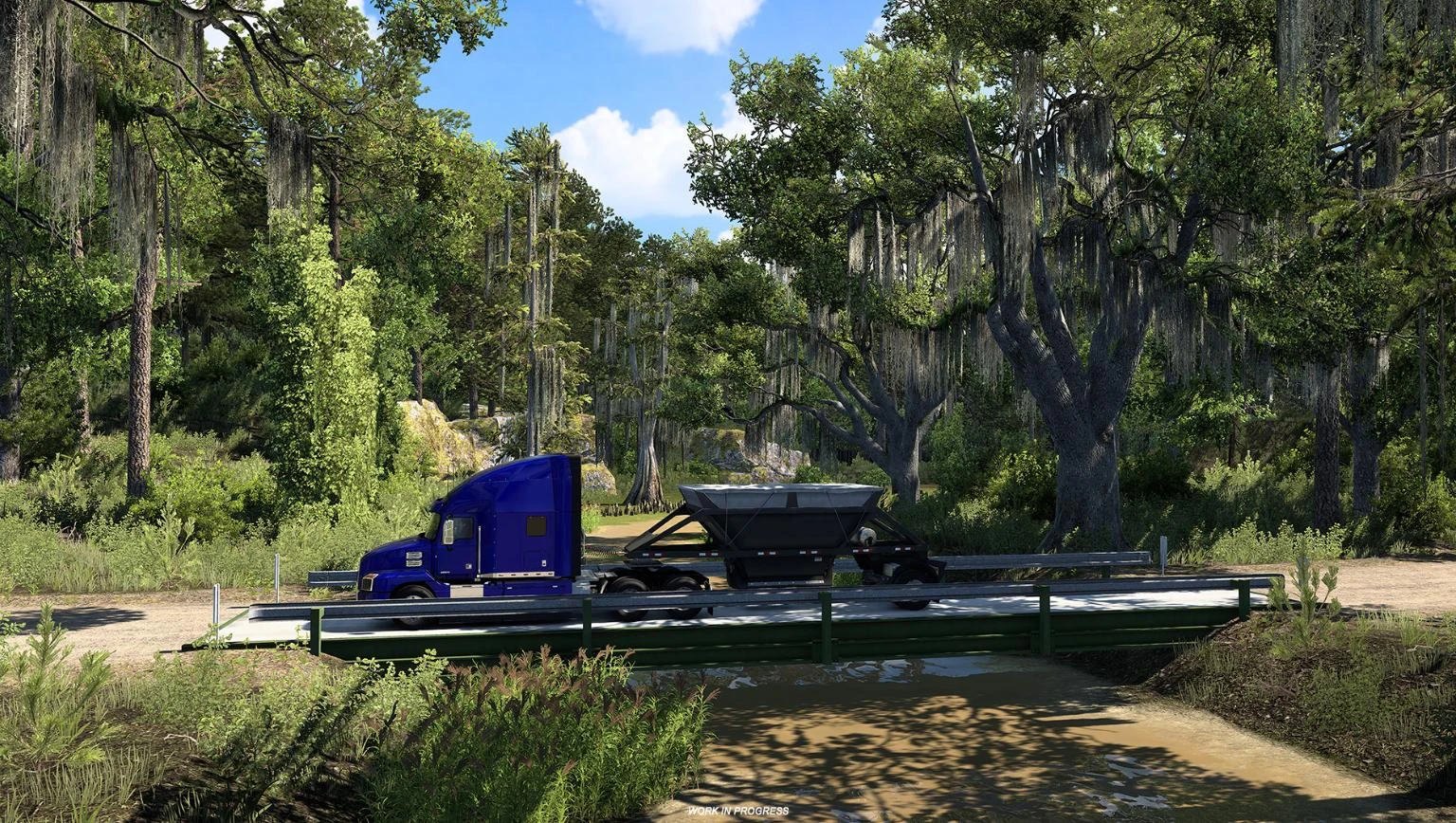 Louisiana DLC for ATS: Farms and Warehouses with Character 1 - ATS