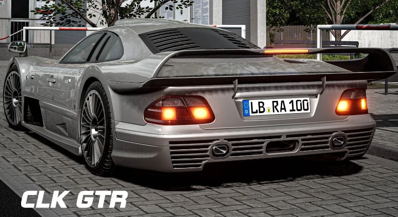 Mercedes-Benz CLK GTR v4.70 - BeamNG.drive