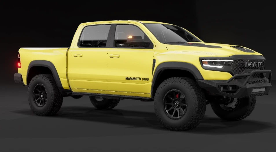 Custom Dodge RAM TRX NEW FIX - BeamNG.drive