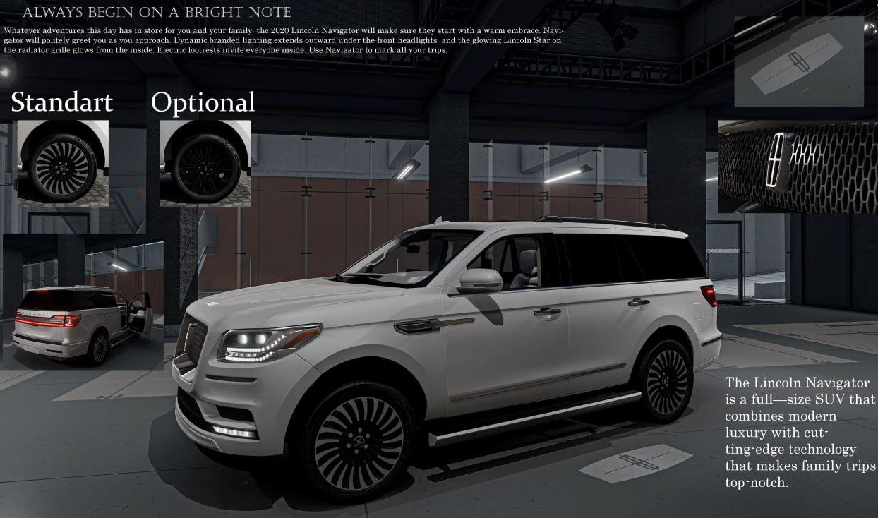 Lincoln Navigator v4.80 - BeamNG.drive