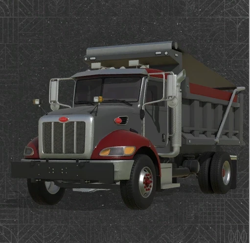 FS25 HD Modding Peterbilt 340 Dump Truck - FS25