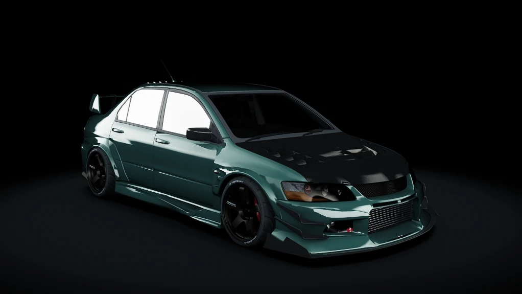 Mitsubishi Evo IX Hellspec (V2) v2.01.1 - Assetto Corsa
