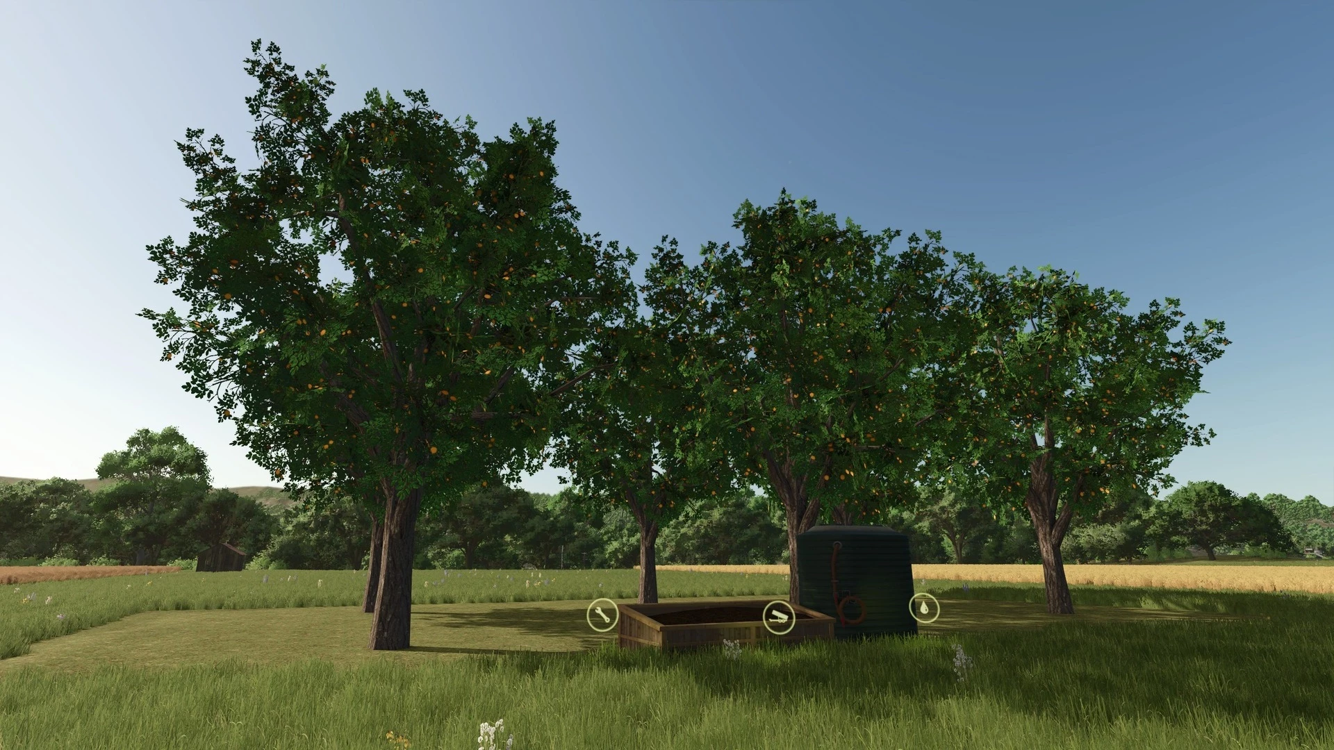 Plantations and fruit trees v 1.2 - FS25