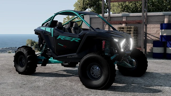 Polaris Pro R RZR 2 Seater v1.0 - BeamNG.drive