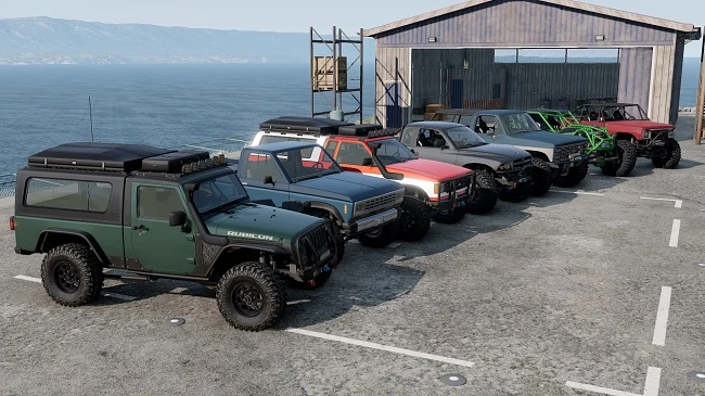 Big Pickup Pack v1.0 - BeamNG.drive