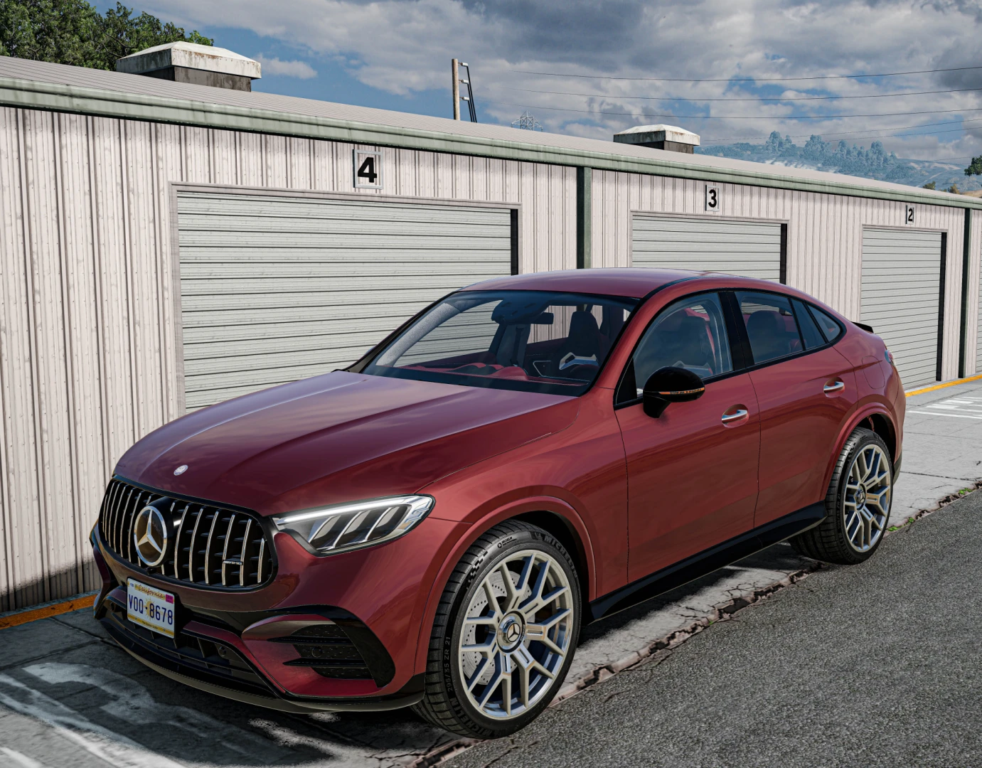 2025 Mercedes GLC 63 Coupe 1.7 - BeamNG.drive