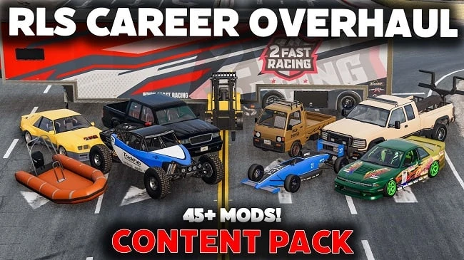 RLS Career Overhaul - Global Career Improvement! v2.5.2 - BeamNG.drive