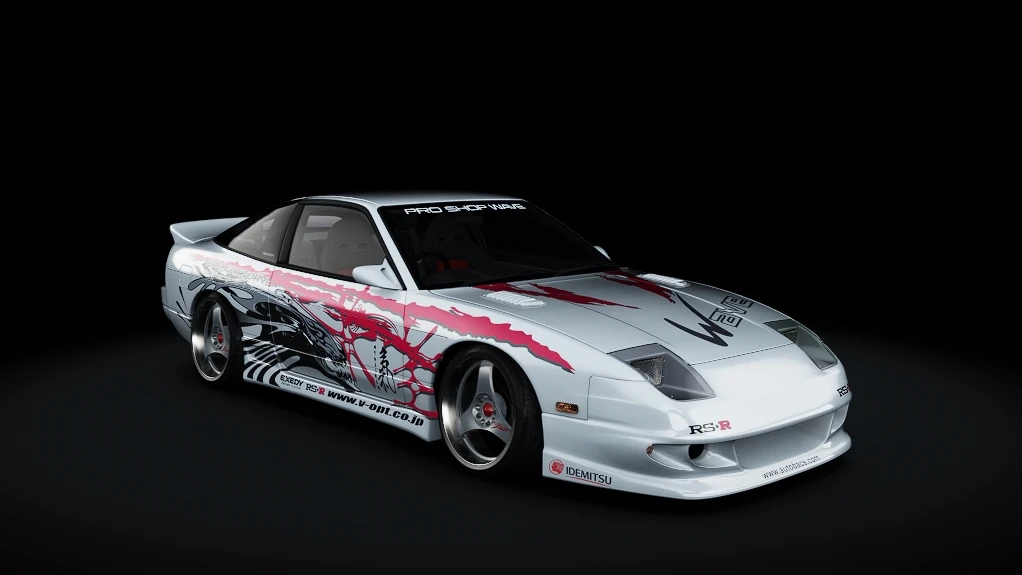 Nissan 180SX B-Wave Type-II v0.99.1 - Assetto Corsa