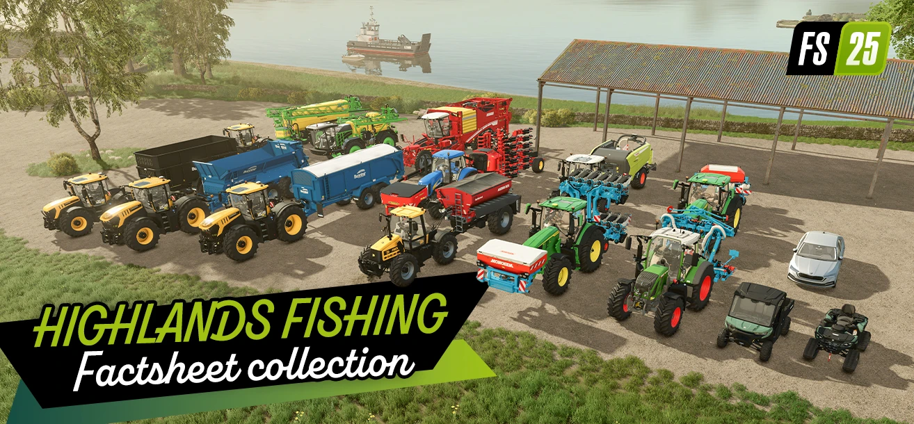 What awaits farmers in Highlands Fishing for FS25: boats, trailers, and ...