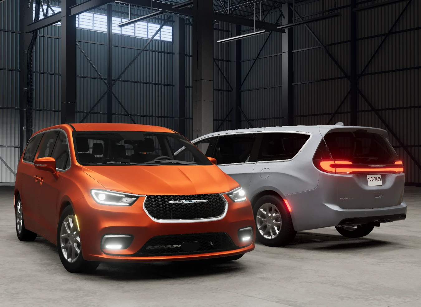 2021-2025 Chrysler Pacifica W/ Airbags 2.0 - BeamNG.drive
