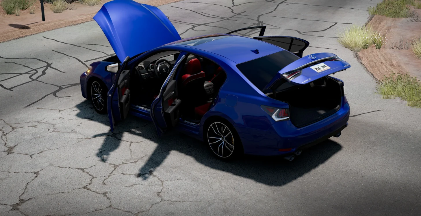 Lexus GS-F v4.65 - BeamNG.drive
