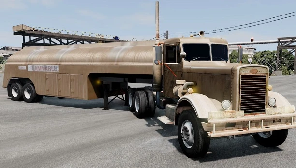 1955 Peterbilt 281 Duel Truck v4.30 - BeamNG.drive