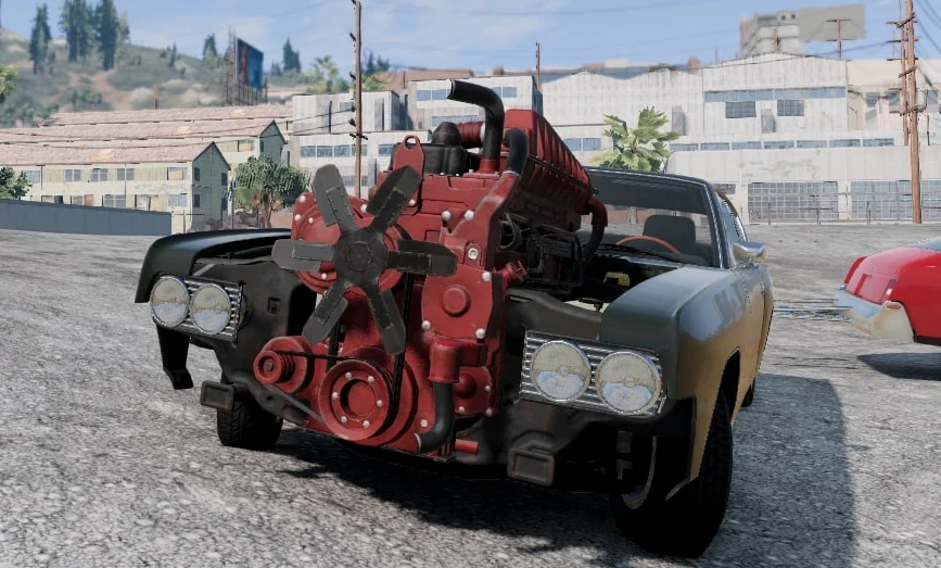 14L Semi Truck Engine for Barstow v4.0 - BeamNG.drive