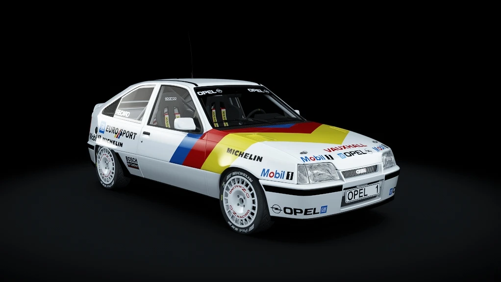 Opel Kadett E 2.0 GSI GR.A (1987) v1.3.1 - Assetto Corsa