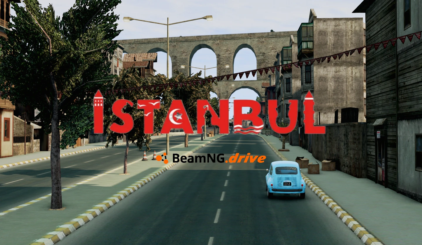 Istanbul City - TURKEY - Open world driver map. REMASTERED - BeamNG.drive