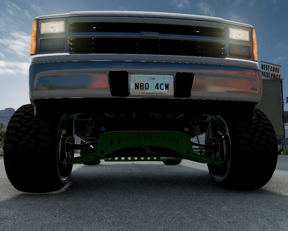FTS Front IFS Lift Kit 7-9" Colorable 1 - BeamNG.drive