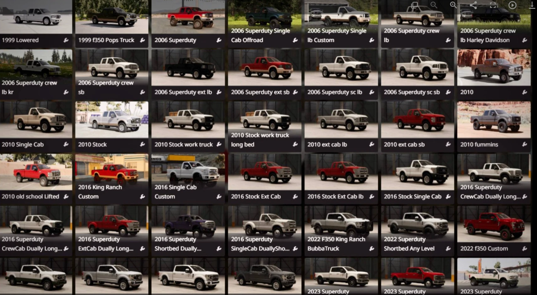 2005-2016 f250 2.5 - BeamNG.drive