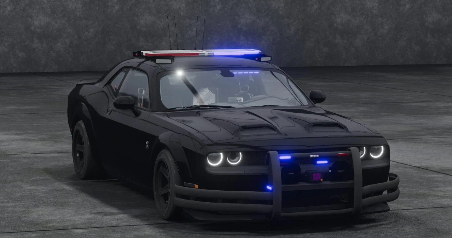 Dodge Challenger Police v4.40 - BeamNG.drive