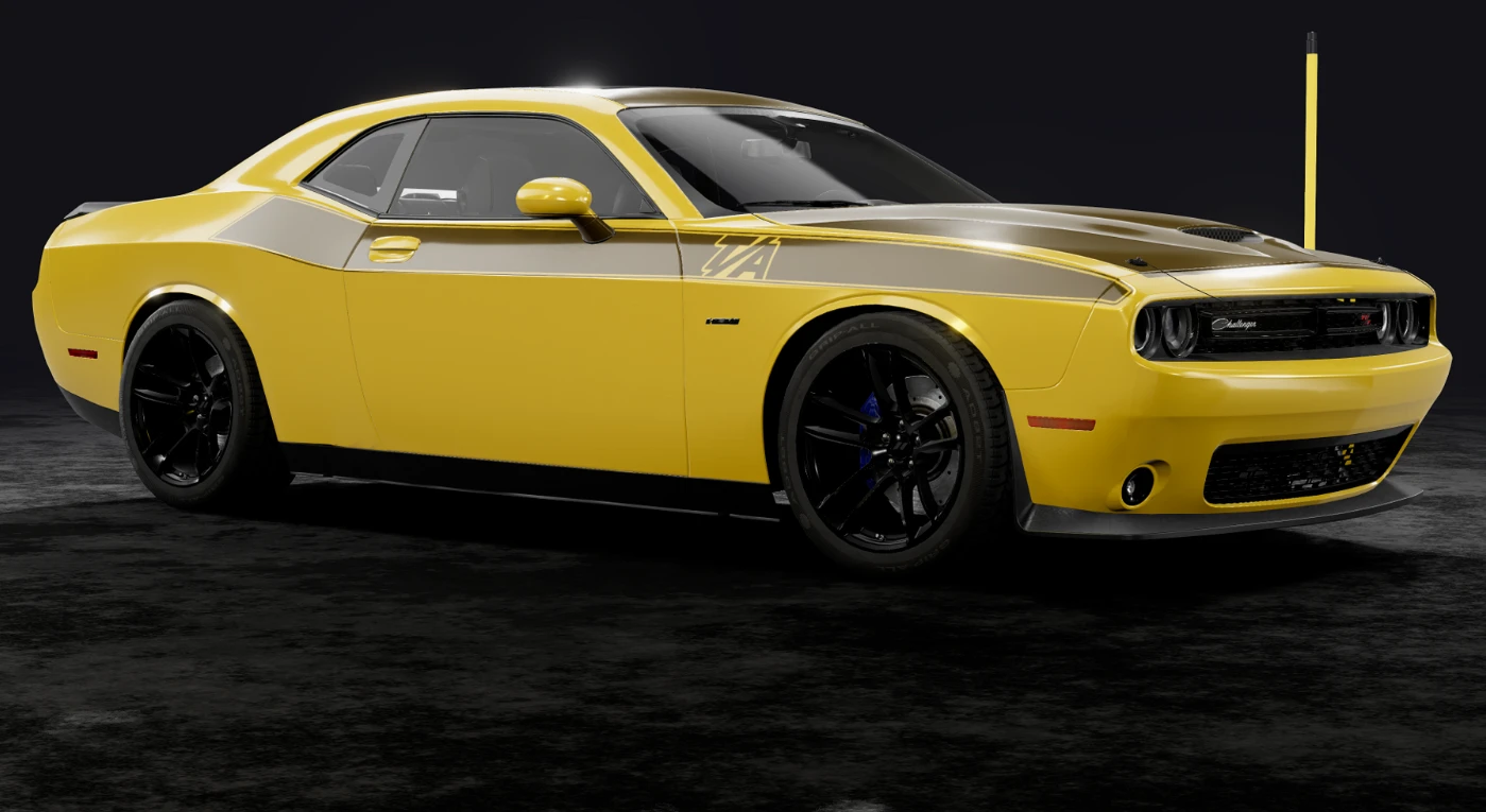 Dodge Challenger Hellcat FIXED - BeamNG.drive