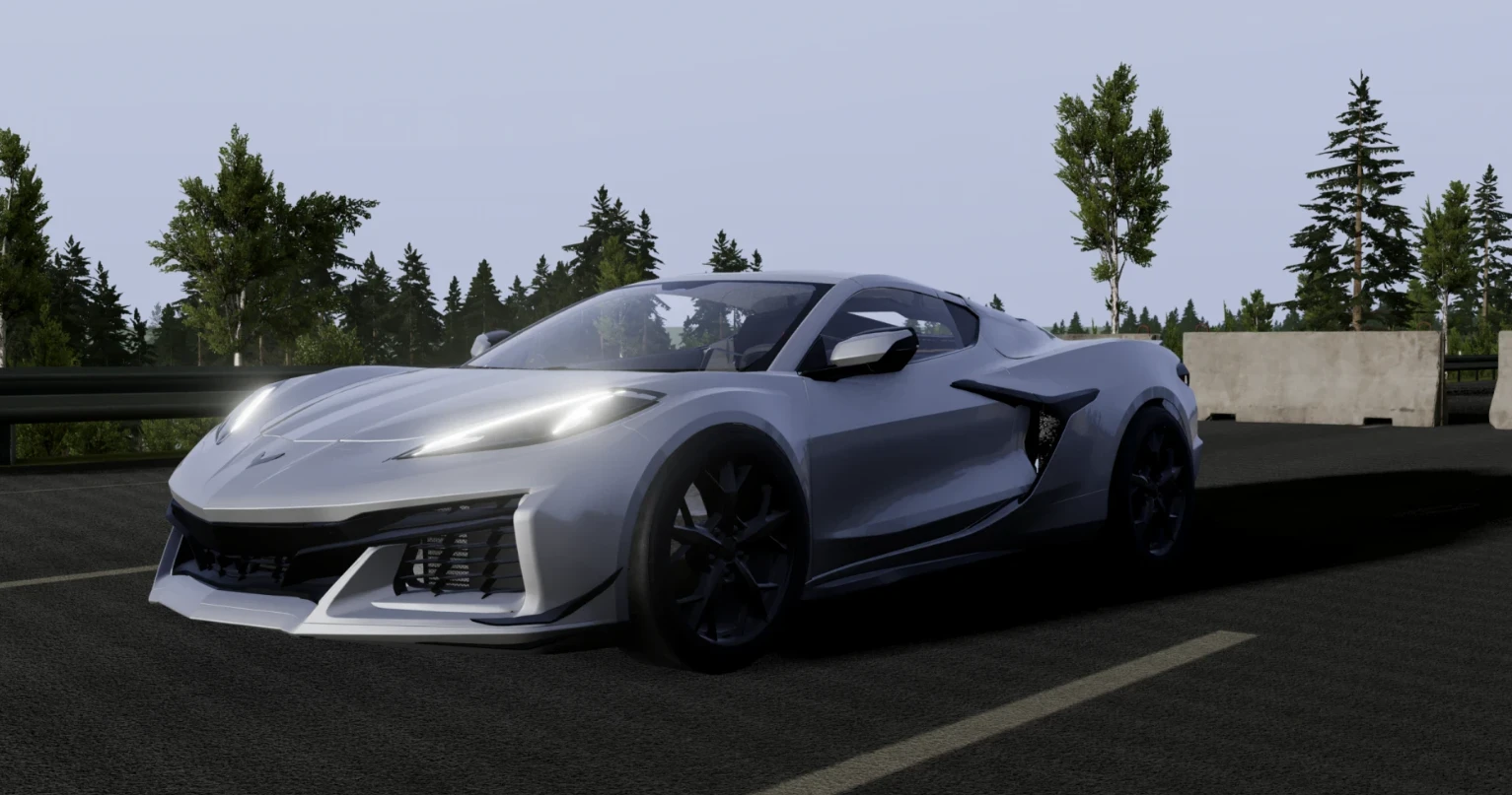 2020 CHEVY CORVETTE WITH Z06 v4.30 - BeamNG.drive