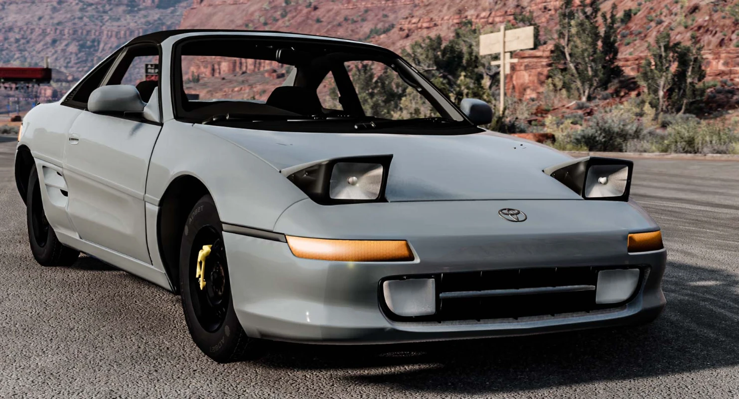 Toyota MR2 Coupe GT T-Bar v4.30 - BeamNG.drive
