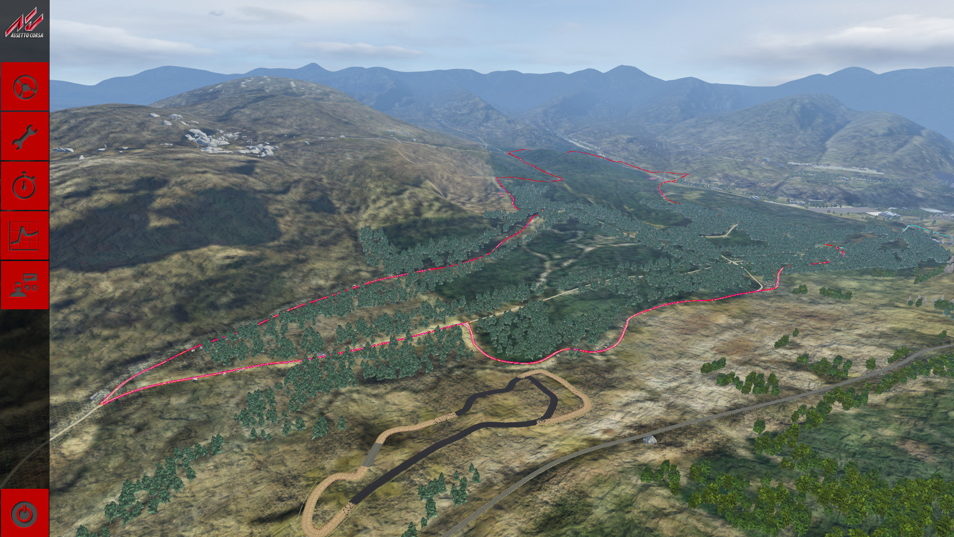 2-way Traffic and 3 more Layouts for "Glencoe" 2019-09-30 - Assetto Corsa