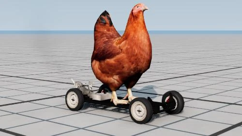 Chicken Car 1.0 - BeamNG.drive