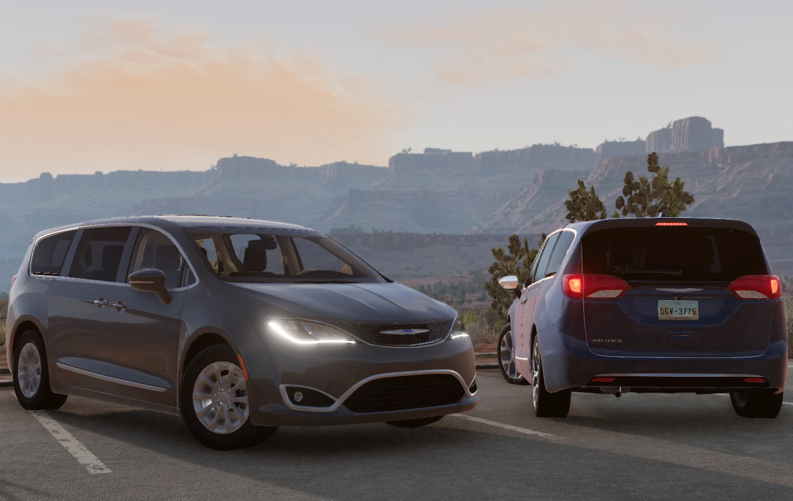 2017-2020 Chrysler Pacifica Remaster (W/ Airbags) 1.0 - BeamNG.drive