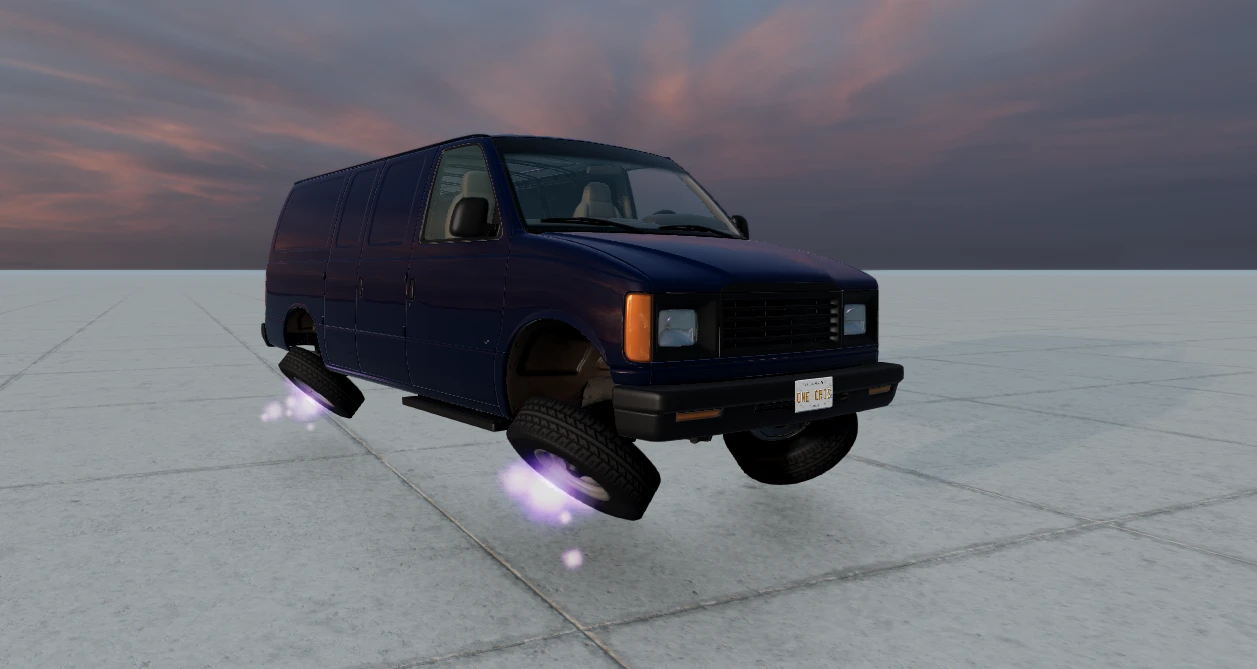 FlyRide Flying Car Thrusters 1 - BeamNG.drive
