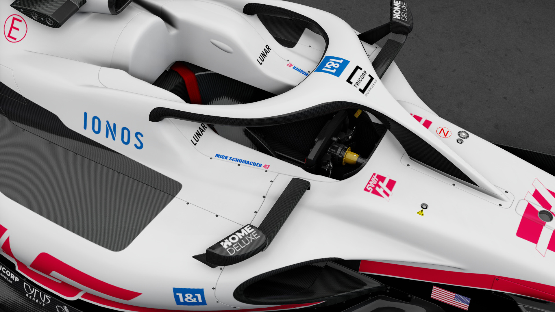 RSS Formula Hybrid X Evo HAAS VF-22 Livery 2.2 - Assetto Corsa