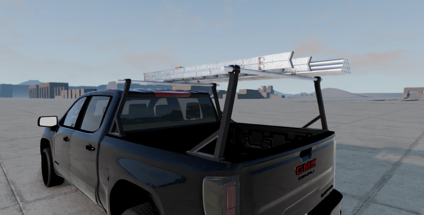 2021 GMC Sierra bed rack (FIXED MUST UNZUP FOLDER) 0.37 - BeamNG.drive
