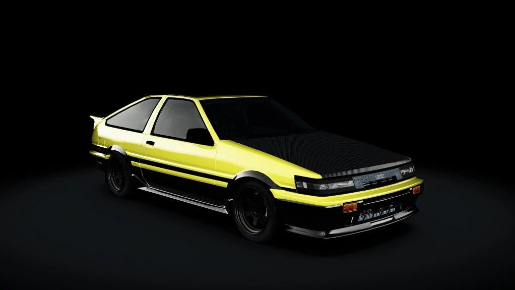Toyota AE86 Levin turbo Hellspec v1.0.1 - Assetto Corsa