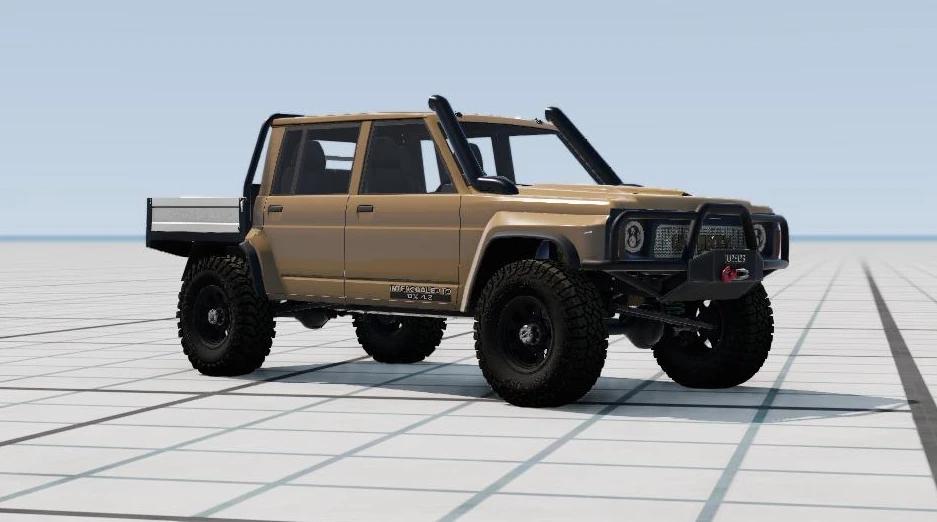 Nissan GQ Patrol Dual Cab v4.20 - BeamNG.drive