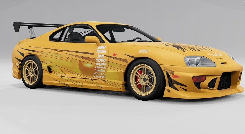 Toyota SUPRA v4.10 - BeamNG.drive