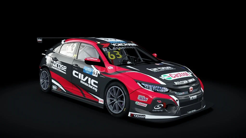 Honda Civic Type R Tcr Asseto