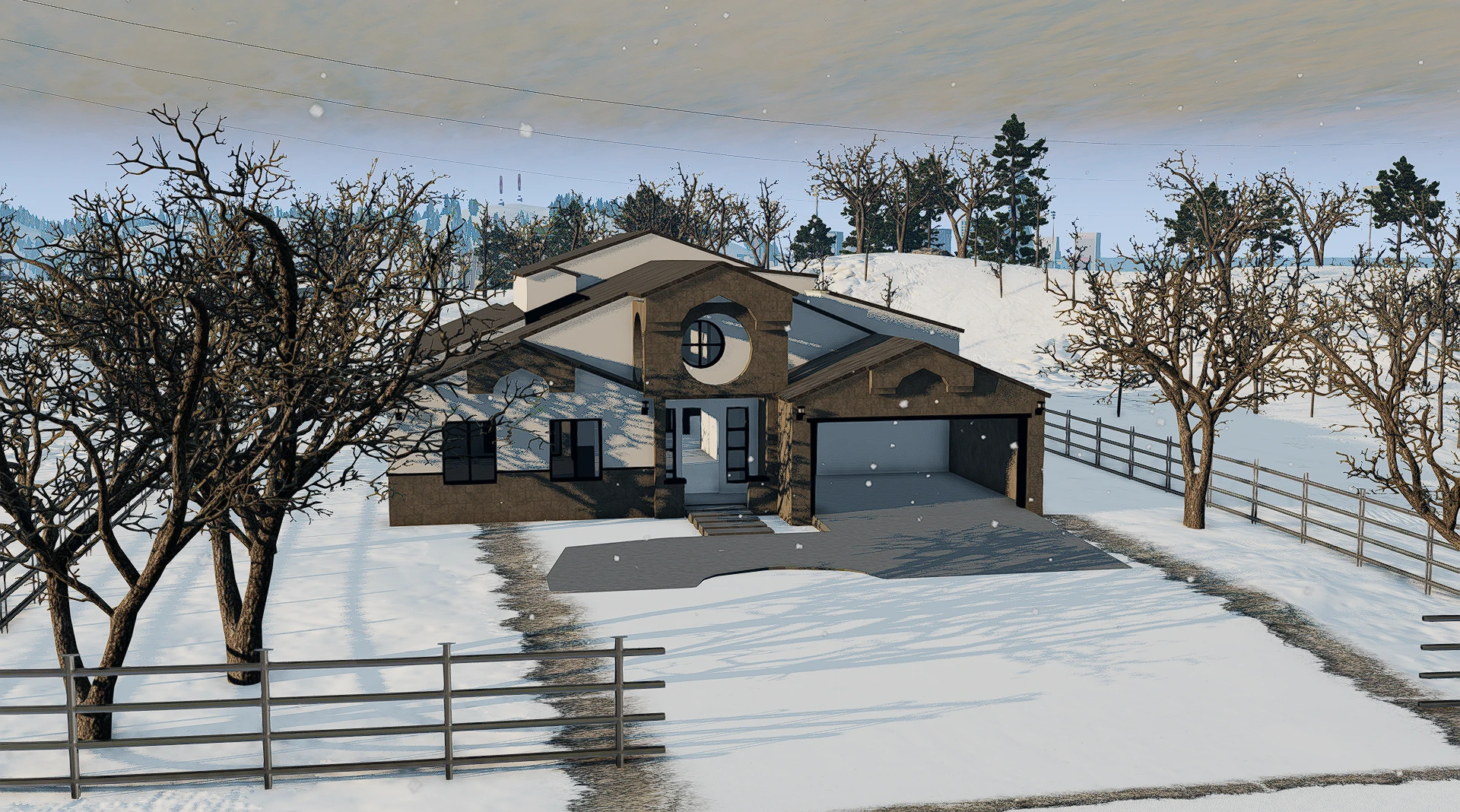 Winter West Coast USA | Haleson Modding 2 - BeamNG.drive