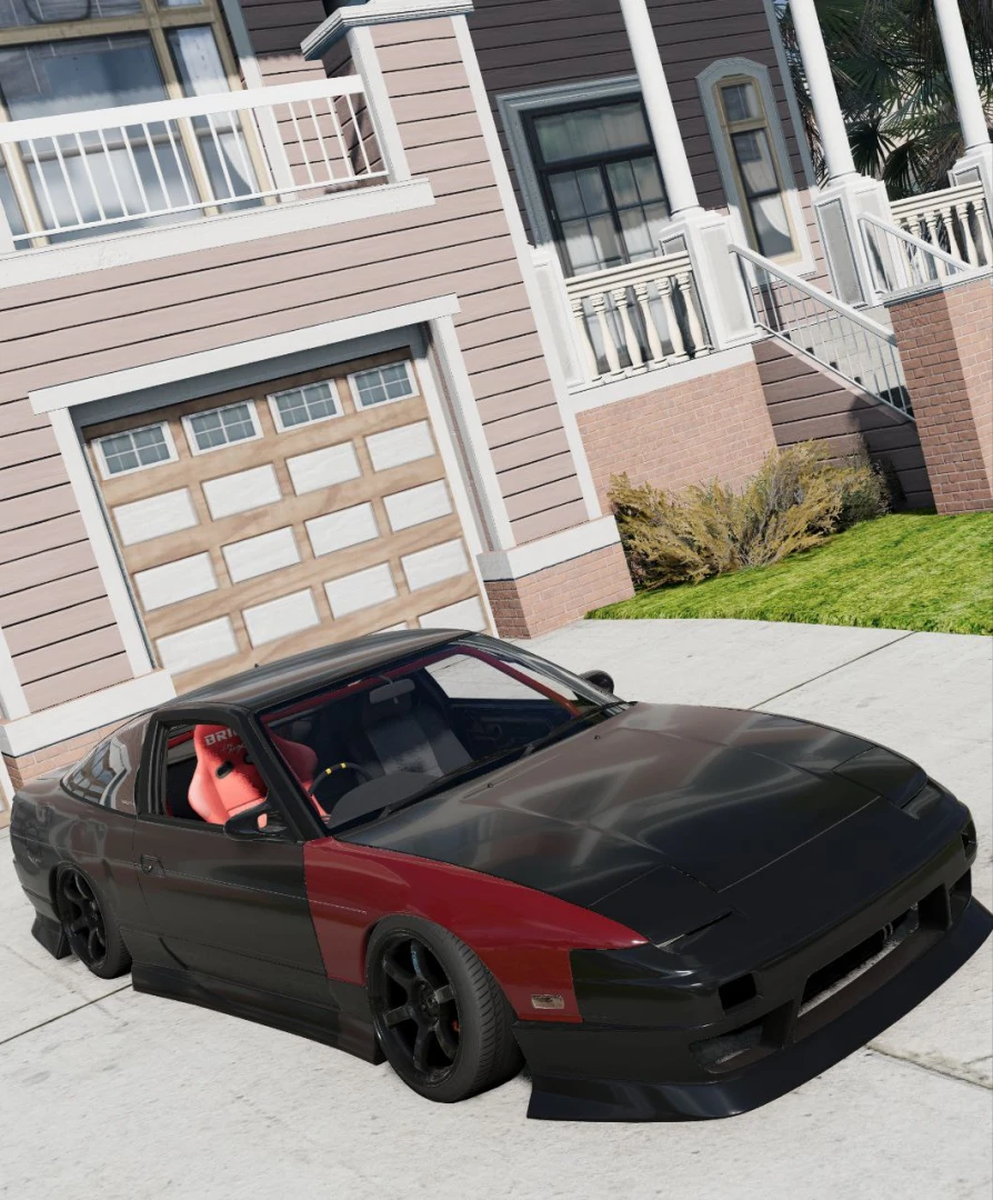 Nissan 180SX rework by iскэпе v1.1 - BeamNG.drive