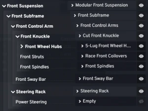 BX Front Modular Suspension v1.3 - BeamNG.drive