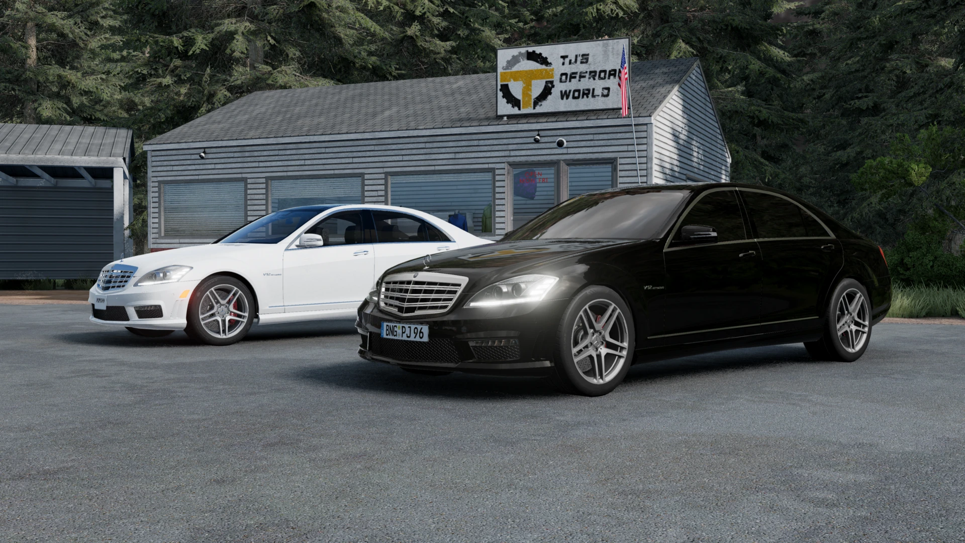 2005-2013 Mercedes-Benz W221 AMG Improve V1 - BeamNG.drive