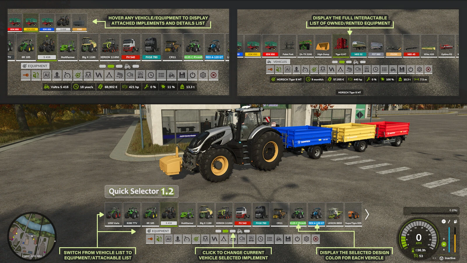 Quick Selector 1.2.0 - FS25