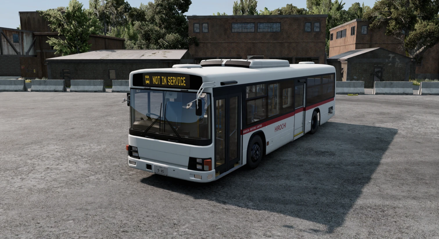 Hirochi Aero Japanese Bus v5.0 - BeamNG.drive