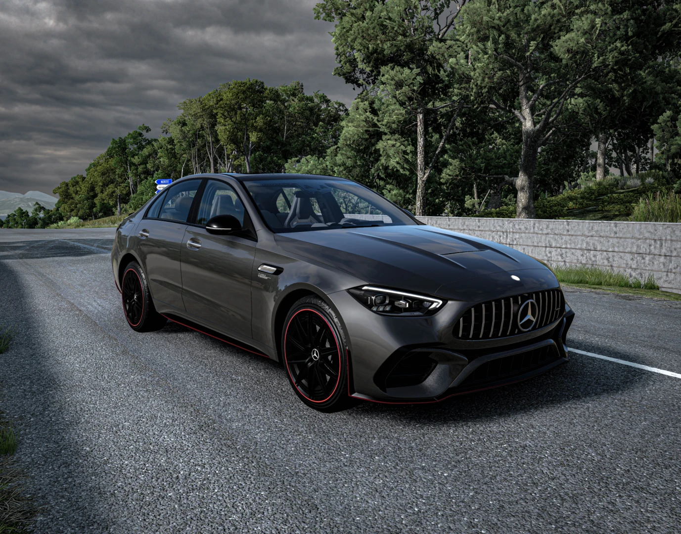 2025 Mercedes-Benz C63 S E-Performance AMG 1.9 - BeamNG.drive