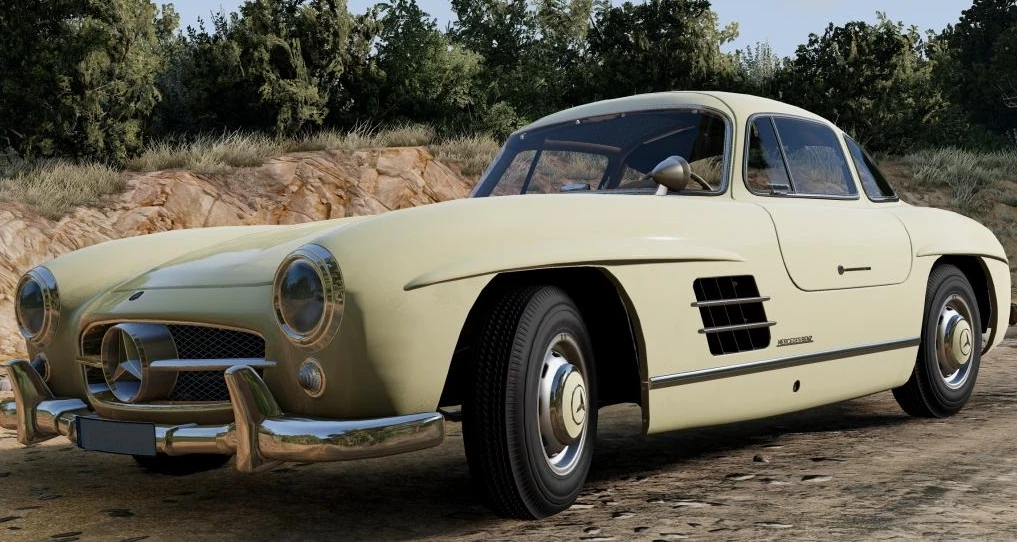 Mercedes-Benz 300 SL (1969-1971) FIXED - BeamNG.drive