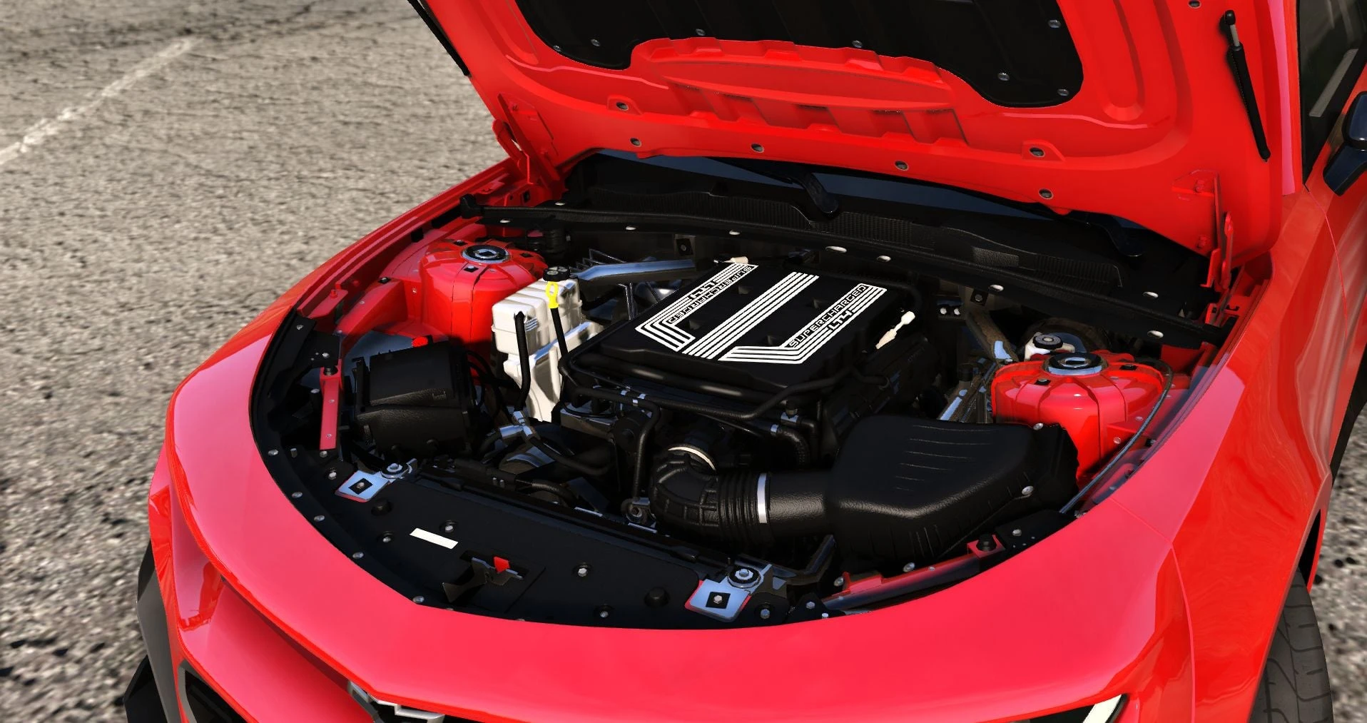 Chevrolet Corvette/Camaro (LT4) Engine Sound 1.0 - GTA 5