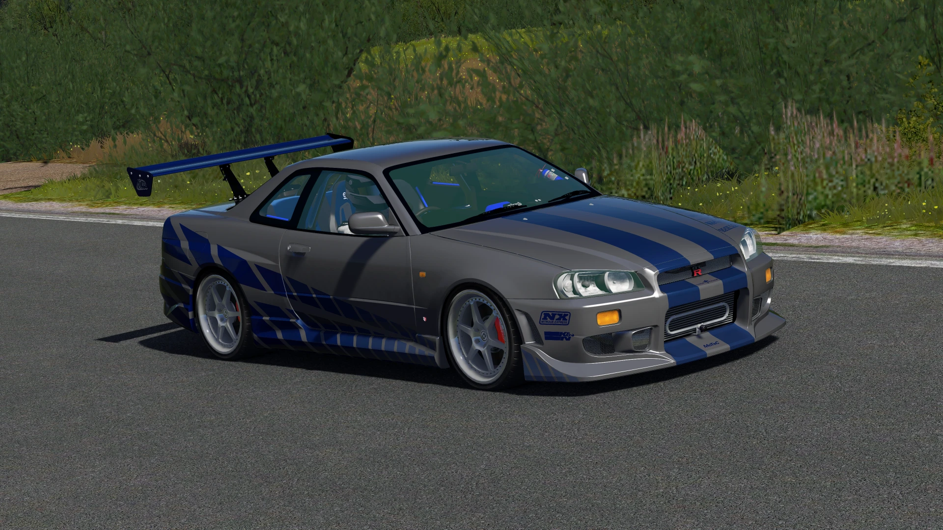 2F2F Nissan Skyline GTR R34 1.0 - Assetto Corsa