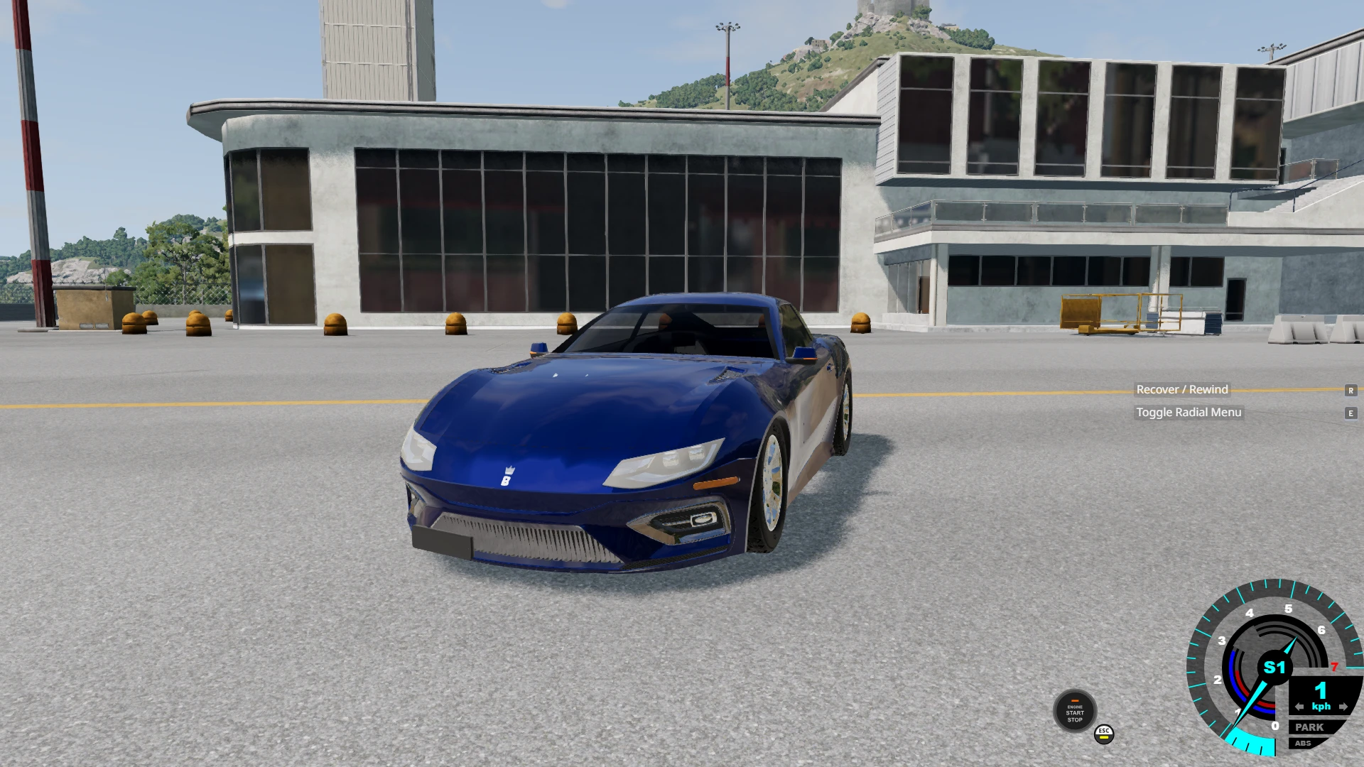 TD75 - custom sport car (BeamNG.drive) 1.0 - BeamNG.drive