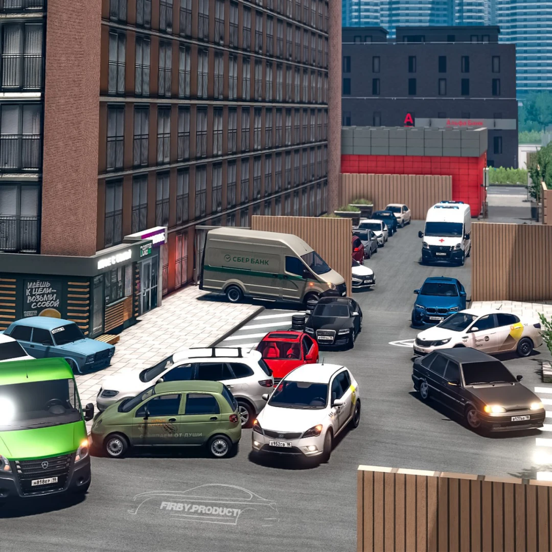 Russian Traffic Package v1.0 - BeamNG.drive