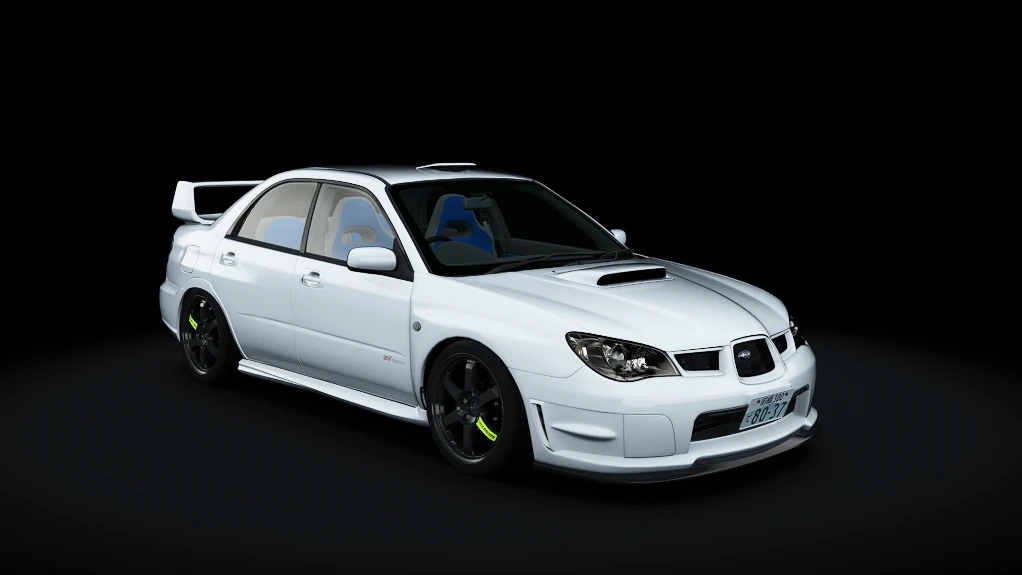 Subaru Impreza WRX STi [GDB-F] SILVER tail v1.02.1 - Assetto Corsa